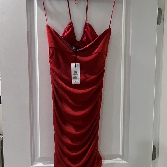 Dynamite | Dresses | Dynamite Ruched Halter Mini Dress | Poshmark